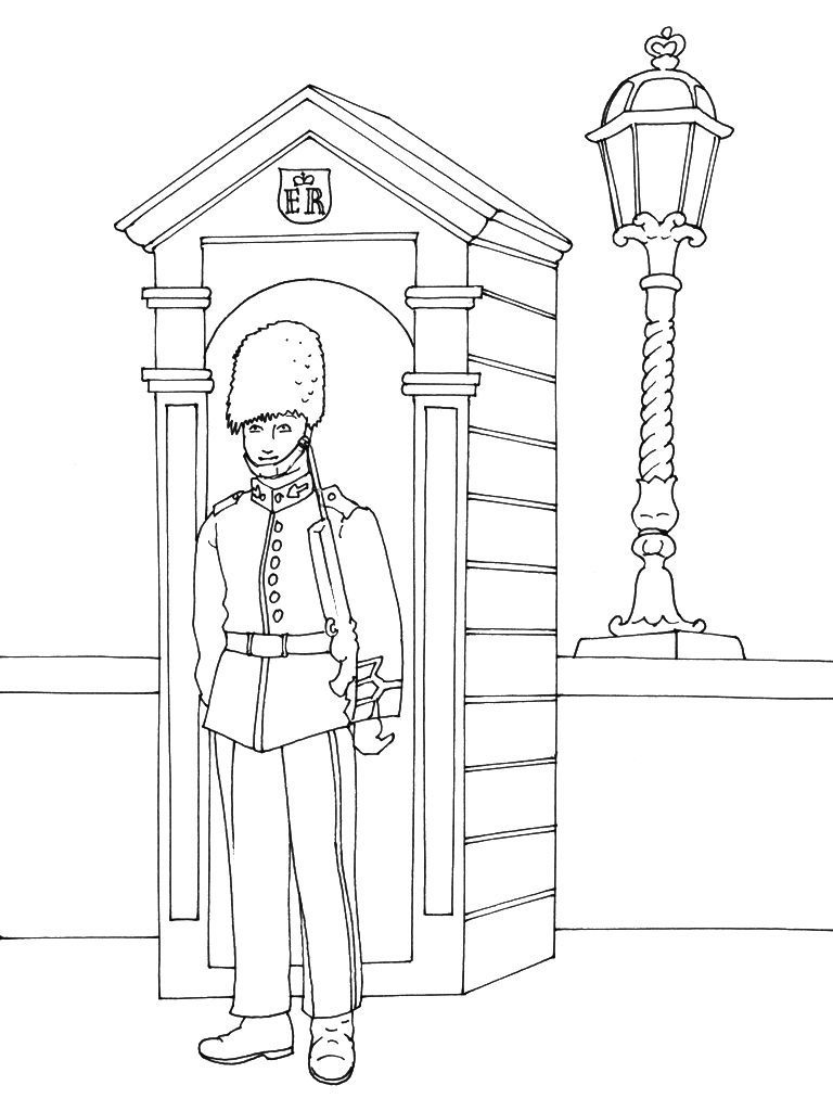 Angleterre 5 - Coloriages Cartes et geographie - Angleterre