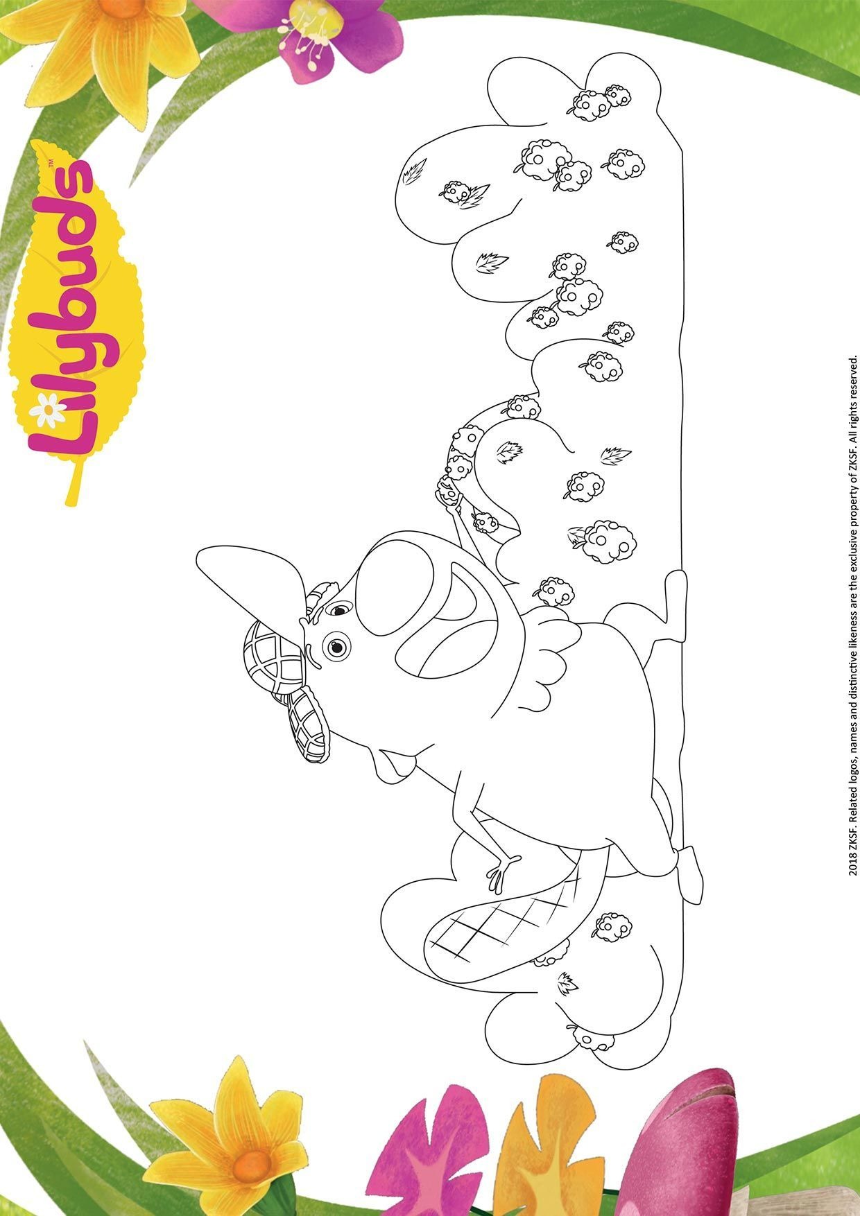 Coloriage Bucky Coloriage Lilybuds Coloriages Dessins Animes My Xxx