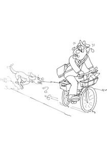 Coloriages Facteurs à imprimer - Coloriages Metiers