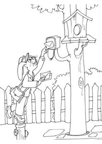 Coloriages Facteurs à imprimer - Coloriages Metiers