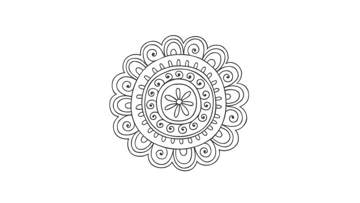 Mandala nature 8 - Coloriages Chiffres et formes - Mandalas Mandala nature 8 - Coloriages Chiffres et formes - Mandalas