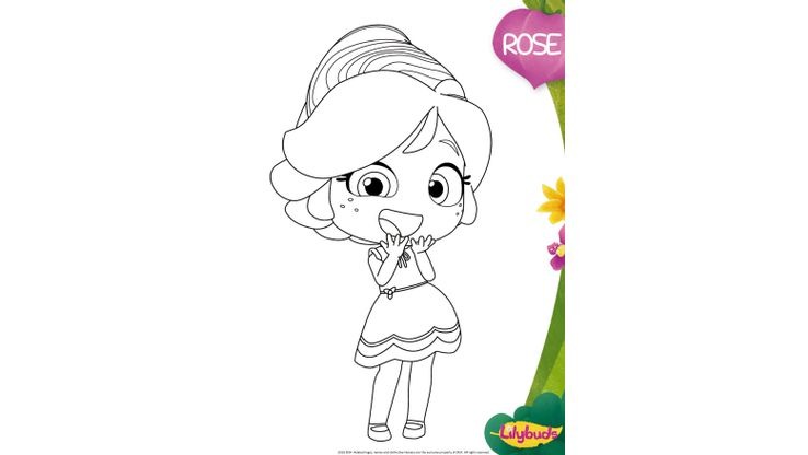 Coloriage Mousse Coloriage Lilybuds Coloriages Dessins Animes Porn