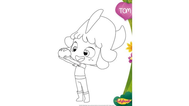 Coloriage Tom Coloriage Lilybuds Coloriages Dessins Animes Porn Sex