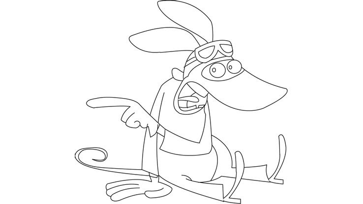 Ratz 6 - Coloriages Dessins animes - Ratz