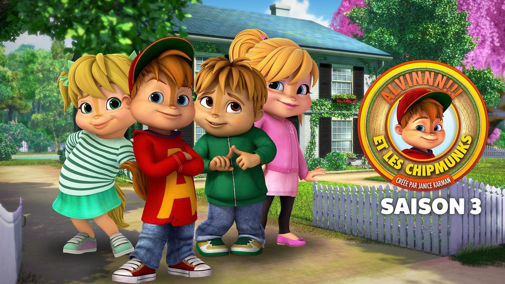 Alvinnn et les Chipmunks - Saison 3 en streaming gratuit sur Gulli Replay